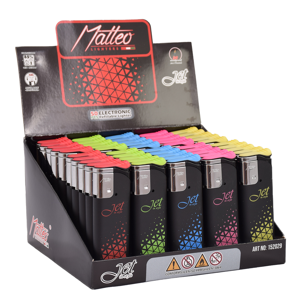 Lighters :: Jet in style :: Jet Lighter 152029 in smart body colorful ...
