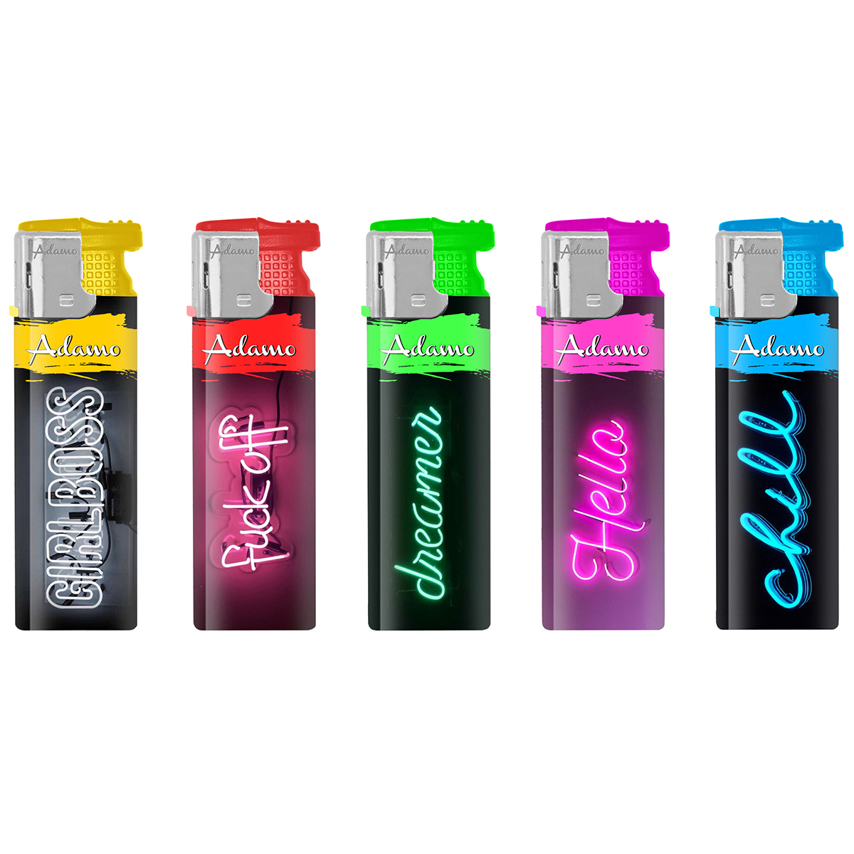 Lighters :: Turbo Lighters :: Turbo Design label Lighter 177245 neon signs