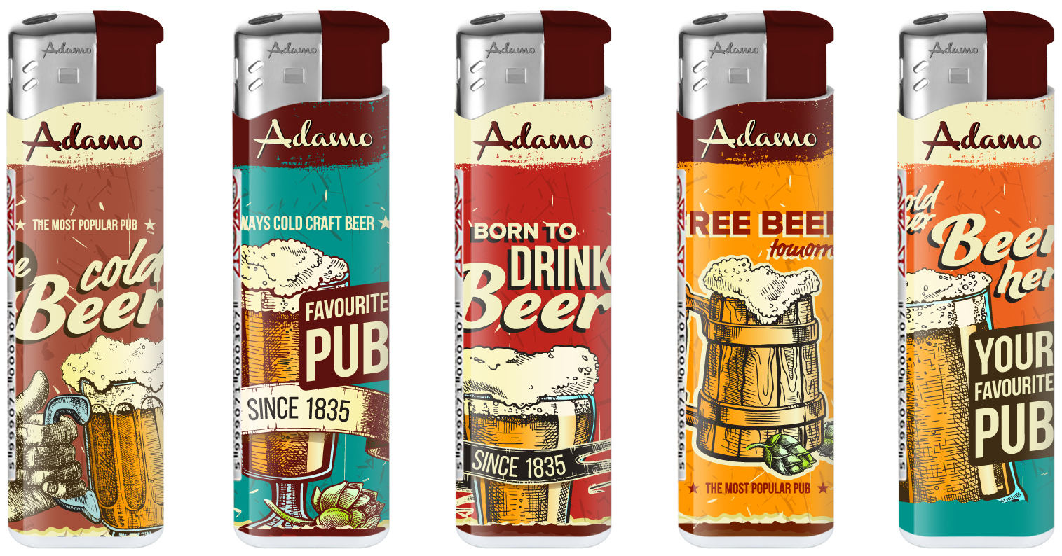 Lighters :: Electronic Lighter :: Electronic Design label Lighter ...