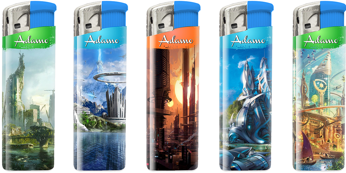 Lighters :: Electronic Lighter :: Electronic Lighter 181307 Adamo ...