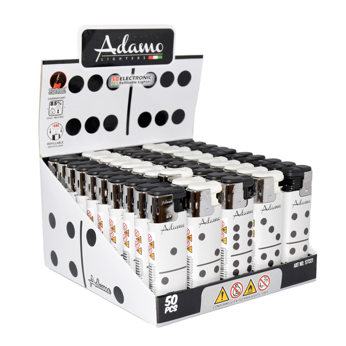 Lighters :: Turbo Lighters :: Turbo Lighter 177321 Adamo Design label ...