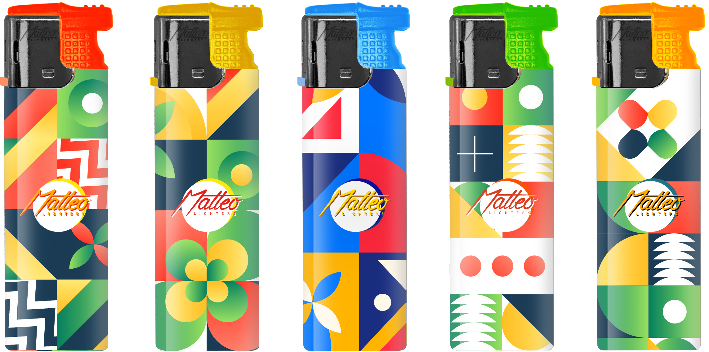Lighters :: Turbo Lighters :: Turbo Lighter 178195 Matteo Rubberized Mosaic