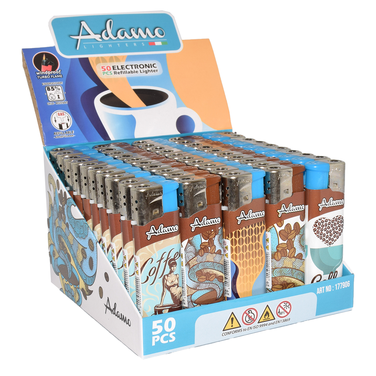 Lighters :: Turbo Lighters :: Turbo Lighter 177906 Adamo Design label ...