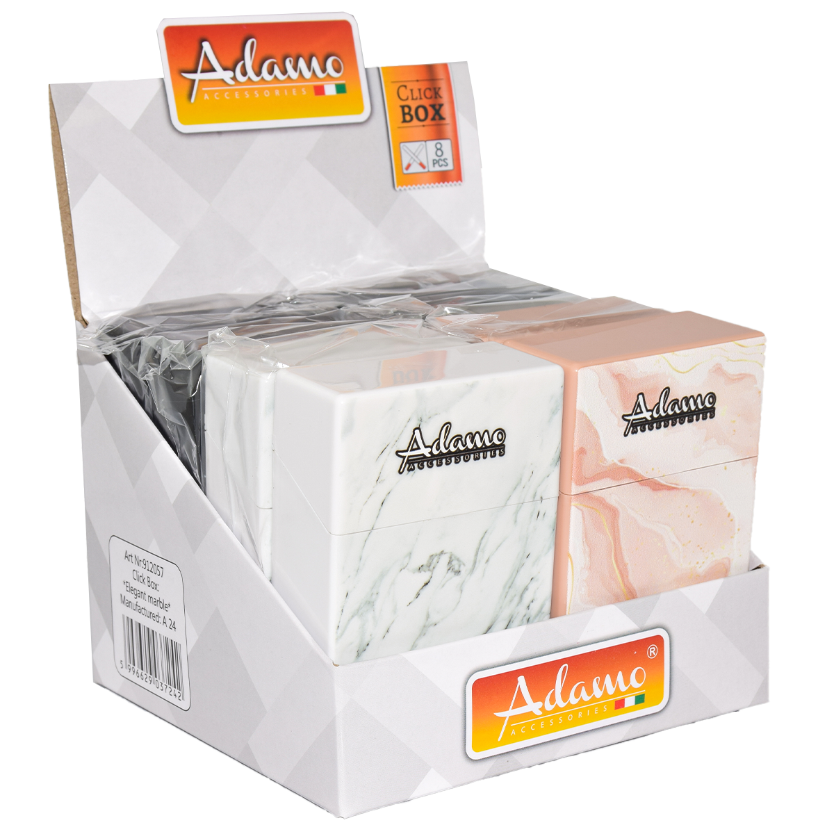 Smoking Accessories :: Click Box :: Click box 912057 Adamo Elegant marble