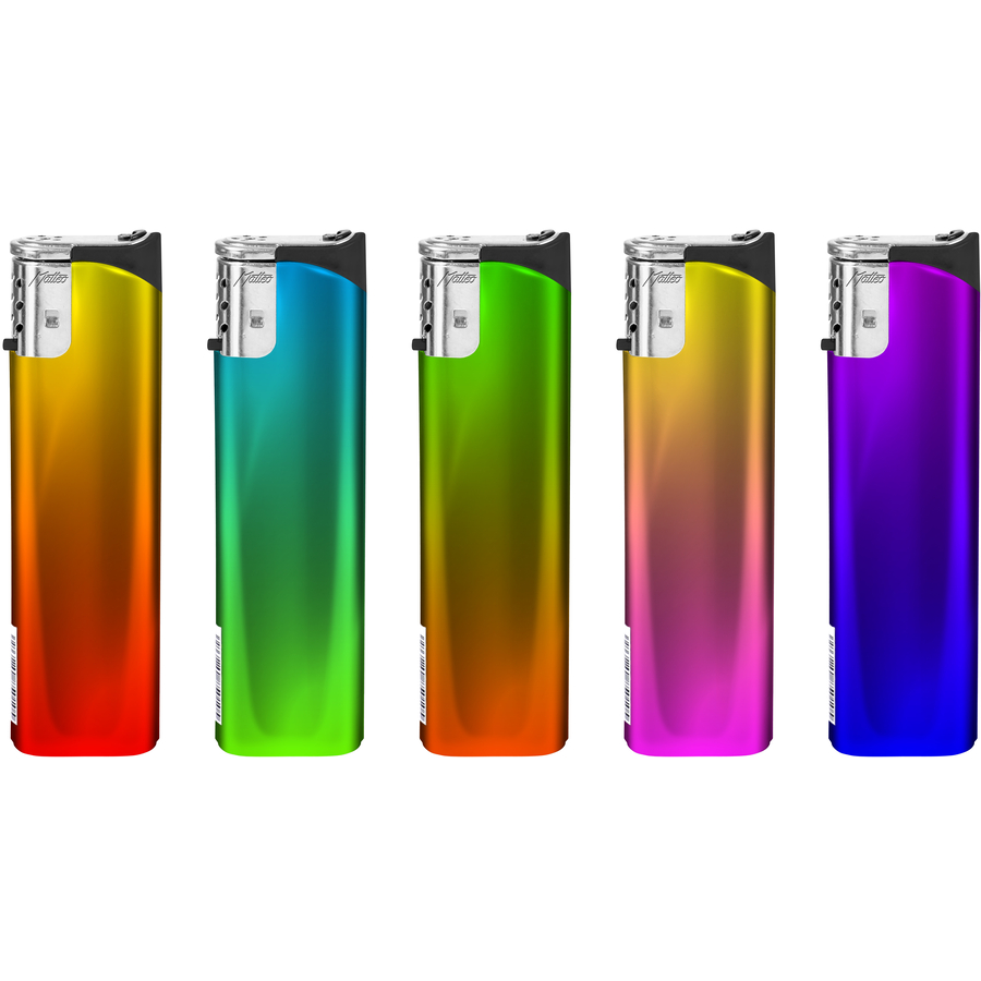 Lighters :: Jet Lighter :: Jet Lighter 152302 Matteo Metallic Flow